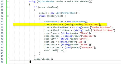 Creare Unapplicazione Wpf Per Gestire Dati Su Un Database Sqlserver