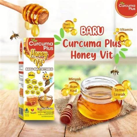 Curcuma Plus Honey Vit Sirup 100 Ml Lazada Indonesia