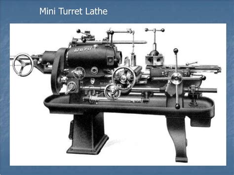 PPT Lathe Machines PowerPoint Presentation Free Download ID