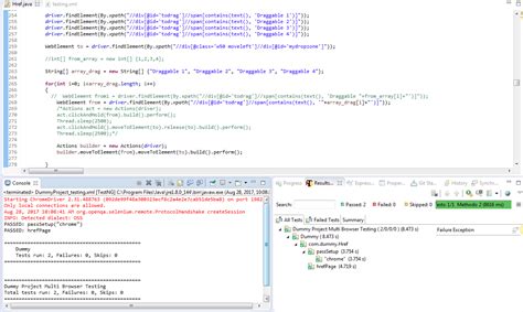 Java Action Class Is Not Working With Selenium 3 5 3 Stack Overflow