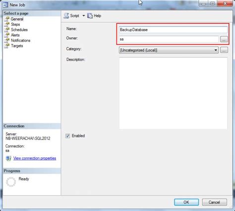 การเขียน Stored Procedure ทำการ Backup สำรอง ข้อมูลทั้งก้อนบน Sql