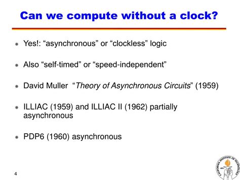 Ppt Asynchronous Logic Results And Prospects Powerpoint Presentation Id 1223875