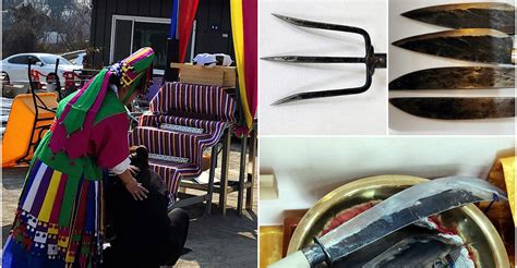 삼지창 작두 신칼 대장장이가 만든 무속용품들 오마이뉴스