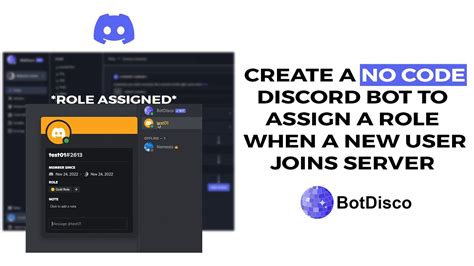 Create A No Code Discord Bot To Assign A Role When A New User Joins The Server Youtube