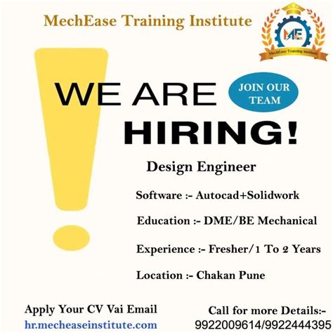 Swapnil Kadam On Linkedin Hiring Hiring Hiringnow Designengineer Engineerjobs Jobopportunity