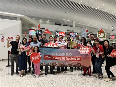 “马”上起飞，亚洲航空广州 吉隆坡航线正式复航 — Airasia Newsroom