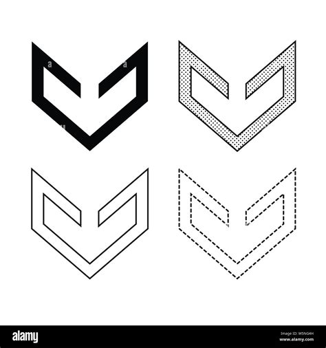 Vector Arrow Icon Illustration Stock Vector Image And Art Alamy