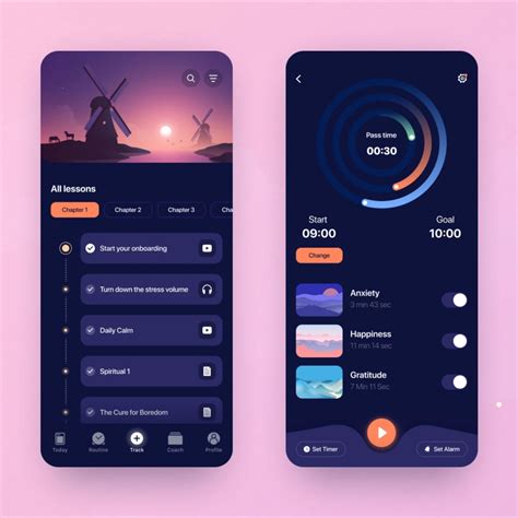 Sleep App Android App Design Mobile Ui Design Ui Design