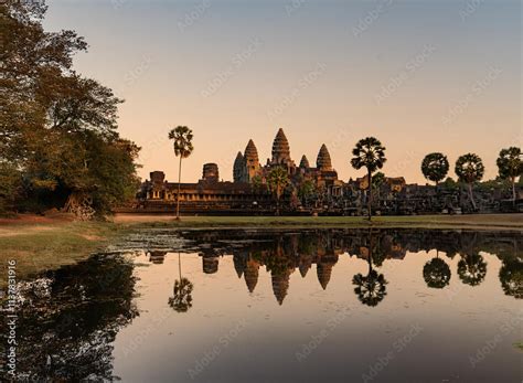 Angkor The Ancient Temple Complex In Cambodia Known For Its Grand Architecture Rich History