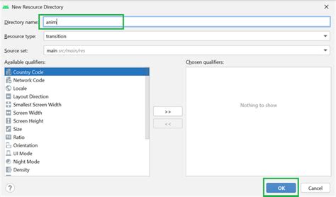How To Create Anim Folder Animation File In Android Studio