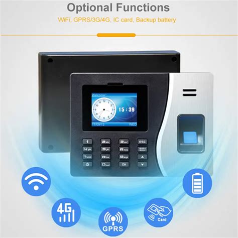 Finger Print Time Attendance Punch Clock Biometric