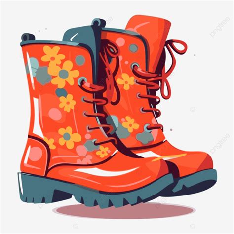 Red Cartoon Boots Designer At Denise Reyes Blog