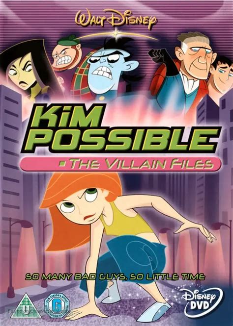 Kim Possible 2002 British Dvd Movie Cover