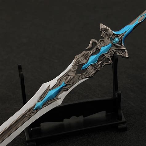 Alloy Sword Toy 30cm Seven Kills Sword Weapon Model Full Metal Crafts