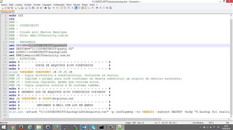 Script De Backup Bat Com Envio De E Mail Youtube