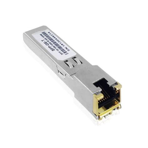 Gigabit Rj45 Sfp Module 10 100 1000 Sfp Copper Rj45 Sfp Transceiver Module Compatible For Cisco