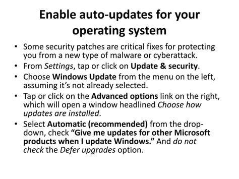 HARDENING OF WINDOWS 10 OS Pptx
