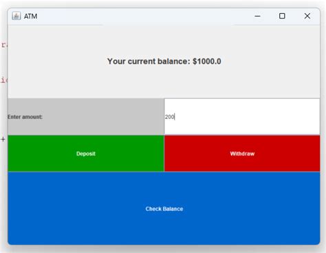 Github Gsifat4atm Machine Java Atm Machine This Code Write In Java