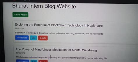 smit lodhiya on linkedin nodejs mongodb webdevelopment blogwebsite bharatintern