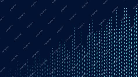 Premium Ai Image Abstract Growing Financial Graph Chart Background