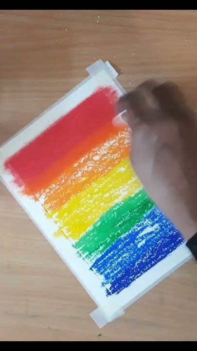 Oil Pastel Drawing ️ Shorts Drawing Oilpastel Easydrawing