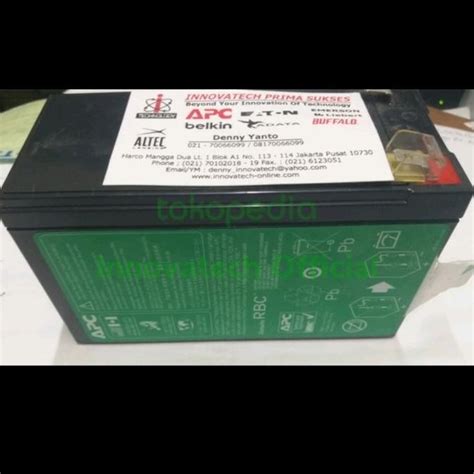 Jual Apc Rbc110 Rbc 110 Battery Replace Oryginal Ory Bx800lims Bx800li Ms Termurah Shopee