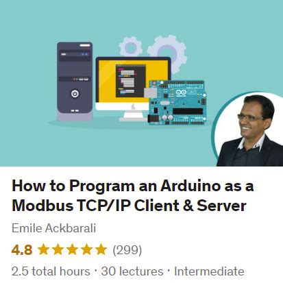 Jual How To Program An Arduino As A Modbus TCP IP Client Server Kab