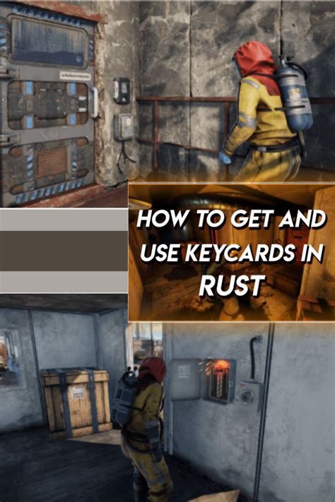 How To Get And Use Keycards In Rust Rust Plant Training Big Puzzles