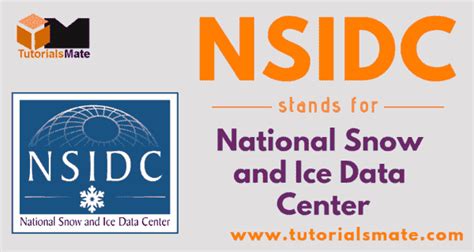 nsidc full form what does nsidc stand for tutorialsmate