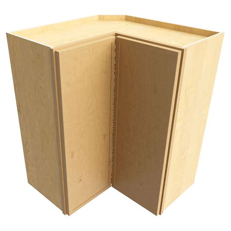 Luna Timber Wall Cabinets 24w X 30h X 24d Pie Cut Wall Corner