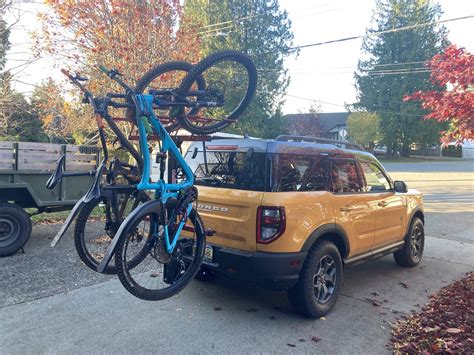 Cyclists Platform Vs Hanging Hitch Rack 2021 Ford Bronco Sport