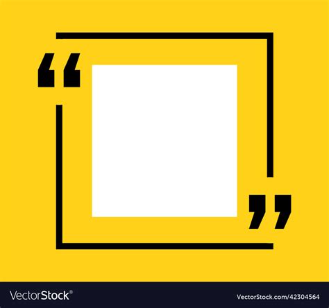 Quote Box Frames Set Textbox Frame Design Vector Image
