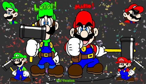 Pibby Au Mario And Luigi Survival Oc Ref Sheets By Sofiakoopa14 On