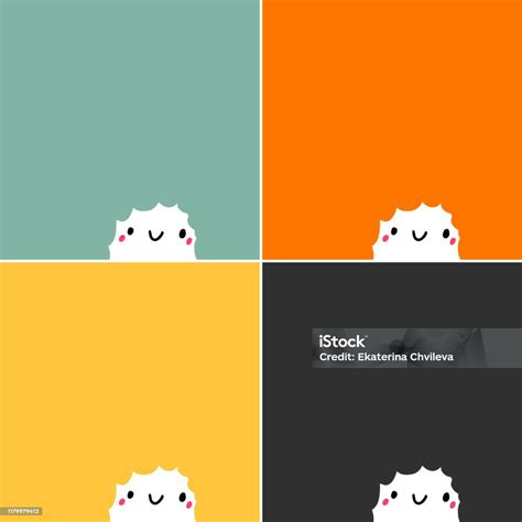 만화 스타일에 헤더 이름 연설 Qoute 문구 손으로 그려진 벡터 일러스트에 대 한 다른 색깔 머리 빈 공간을 가진 귀여운 소녀 개념에 대한 스톡 벡터 아트 및 기타 이미지