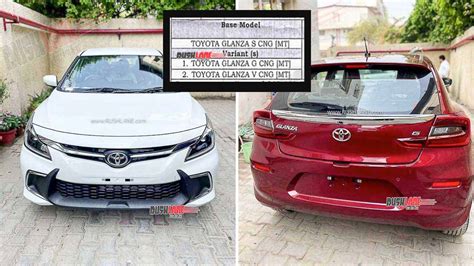 Toyota Glanza Cng Homologated Details Leak Launch Soon