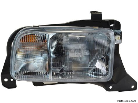 02 2002 Chevrolet Tracker Headlight Assembly Body Electrical Action