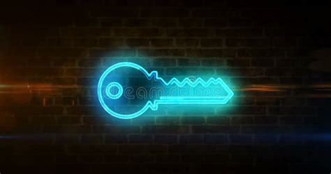 key encryption symbol abstract animation stock footage video of