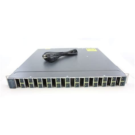 Cisco Ws C3560e 12d S 12 Port 10ge Catalyst 3560e Switch Missing Slot