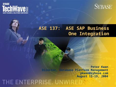 Ppt Adaptive Server Enterprise Integration With Sap Business One Dokumentips