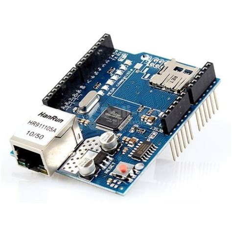 W5100 Bouclier Ethernet Pour Arduino Dali Keyelectronics