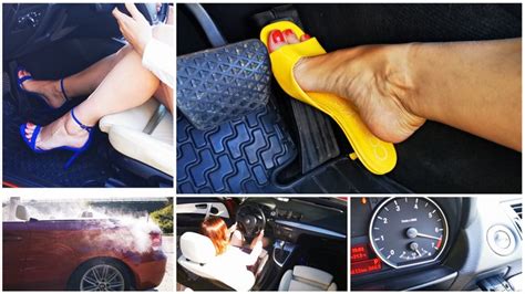 Extremely Really Hard Revving In Powerful Bmw 1 Series Cabrio Emilys