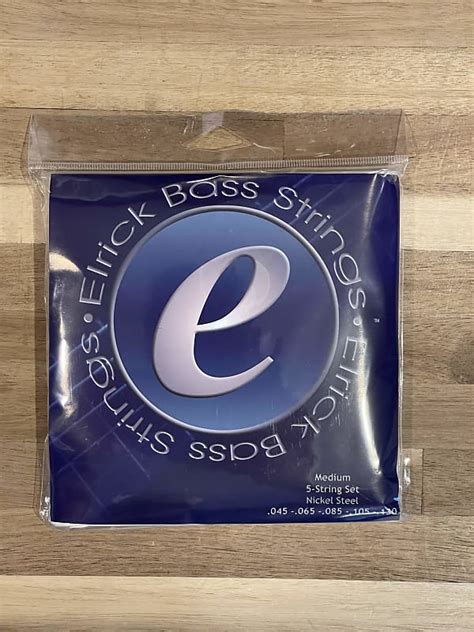 Elrick Fundamentals Bass Guitar Strings 5 String Reverb