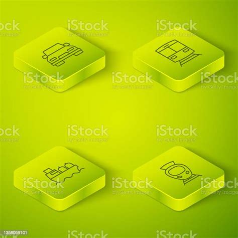 등대화 선 기차와 철도 유조선 선 트램 및 자동차 아이콘을 설정합니다 벡터 3차원 형태에 대한 스톡 벡터 아트 및 기타 이미지 3차원 형태 고풍스런 교육 강좌