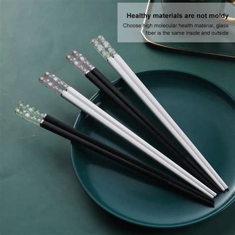 Sakura Chopsticks Anti Mold Food Sticks High Temperature Resistance