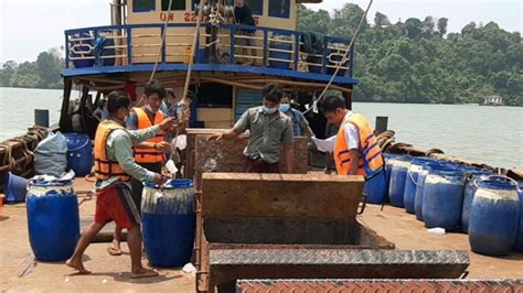 ကော့သောင်းမြို့တွင် သမဝါယမ အသင်းများမှ ပြည်ပပို့ကုန်များအား လျာထားချက်ပ