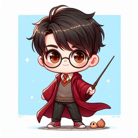 Harry Potter Chibi Pfp Harry Potter Chibi Coloring Pages How To Draw