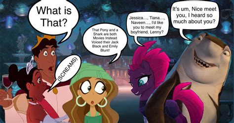 Jessica Tiana And Naveen Meet Lenny By Eliascarsjohnson1 On Deviantart
