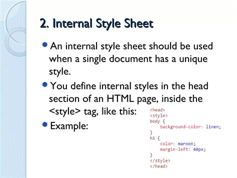 Cascading Style Sheets Css Help Ppt