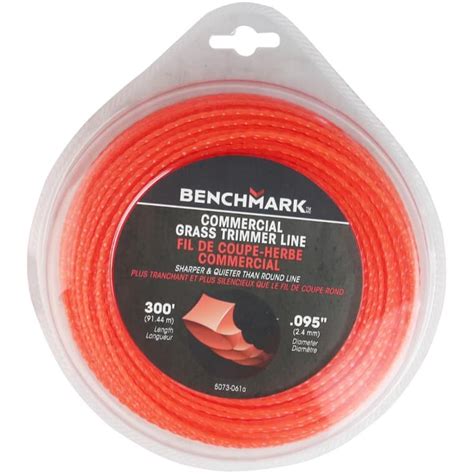 Benchmark 095 X 300 Twisted Grass Trimmer Line Home Hardware