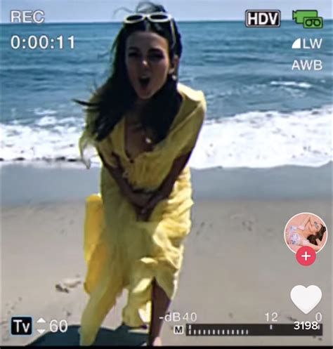 Possible Nip Slip From Victoria Justice In Her New Tik Tok Scrolller